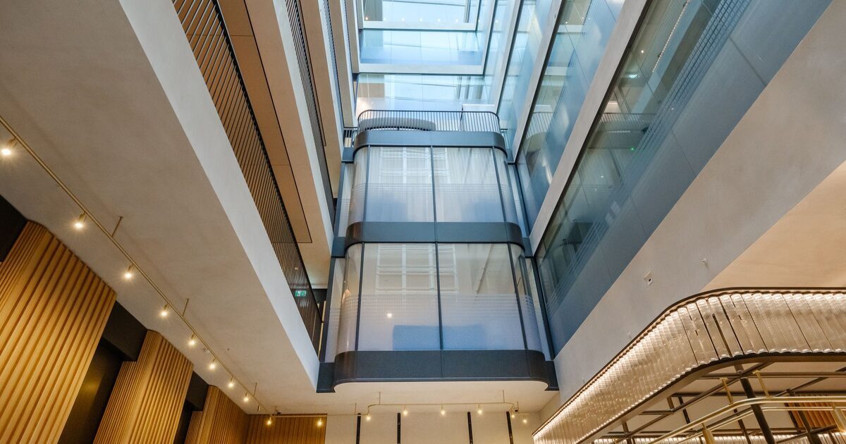 Curved Interior Atrium Glazing | Savile Row 23 | IQ Projects | IQ ...