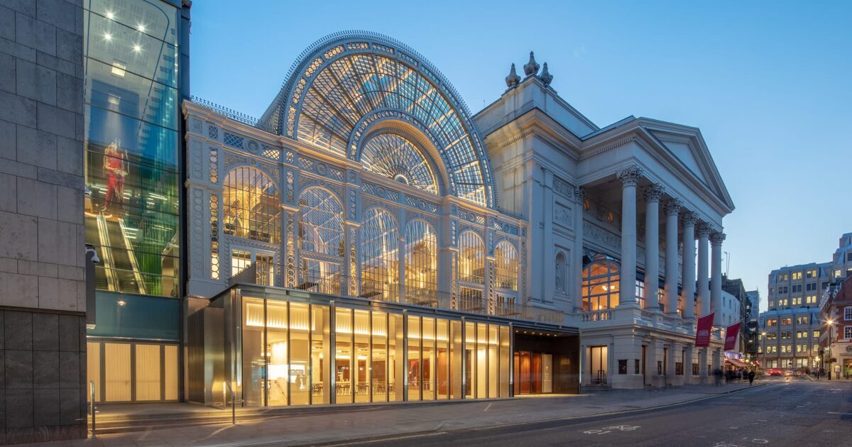 Royal Opera House Oriel Windows Portfolio | IQ Projects | IQ Projects UK
